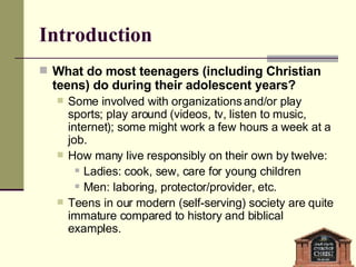Expecting More From our Teenagers | PPT