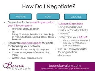 Negotiation 101 | PPT