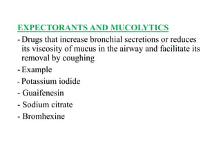 Expectorant.pptx