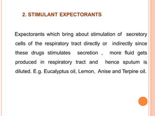 Expectorant and emetics.pptx
