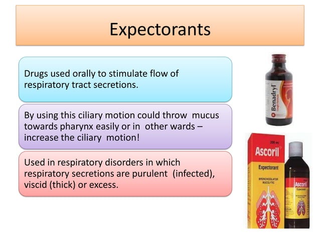 Expectorants | PDF