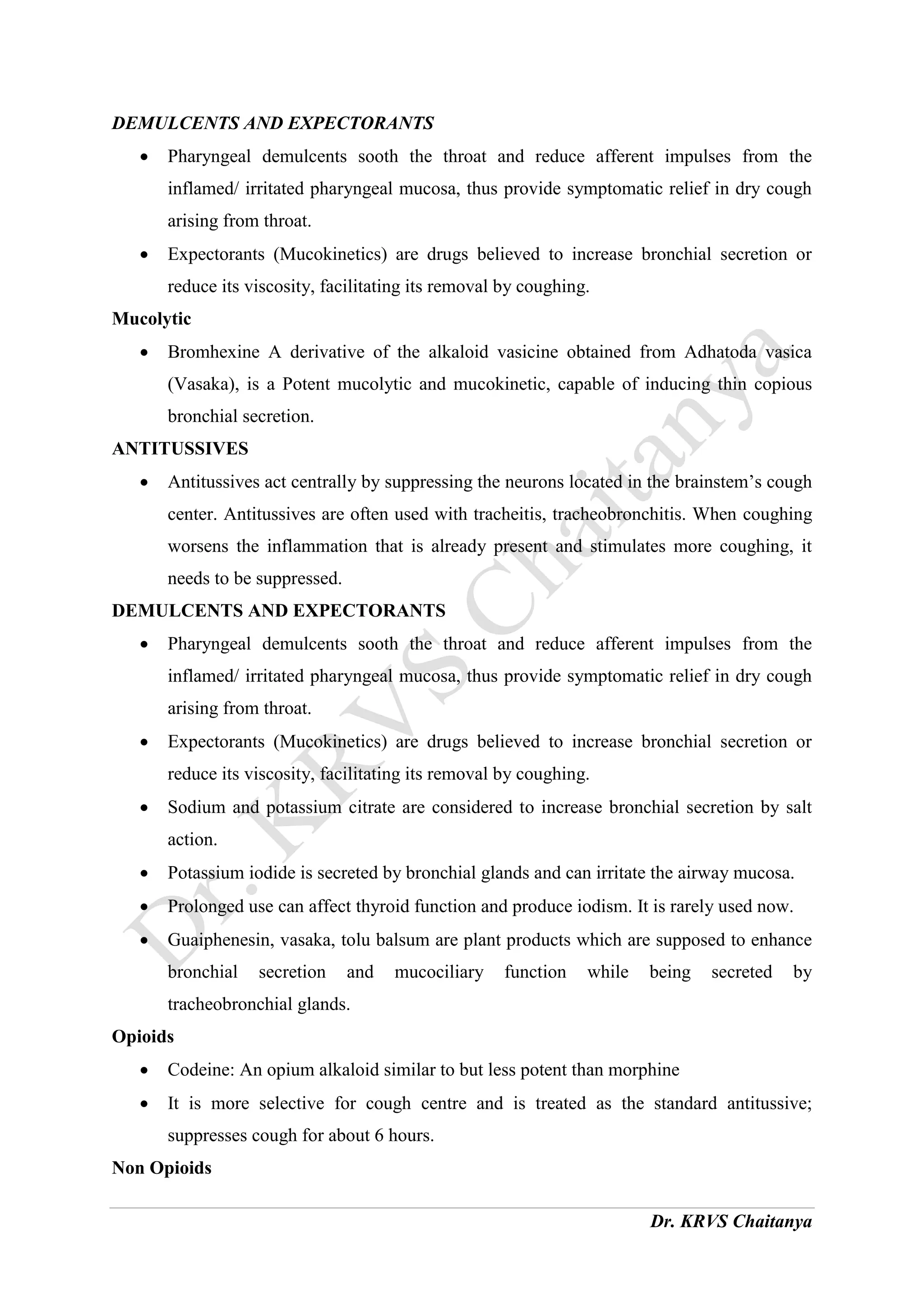 Expectorants and Antitussives.pdf