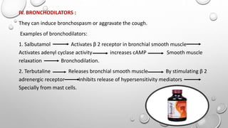 Expectorants & Antitussives Pharmacology.pptx
