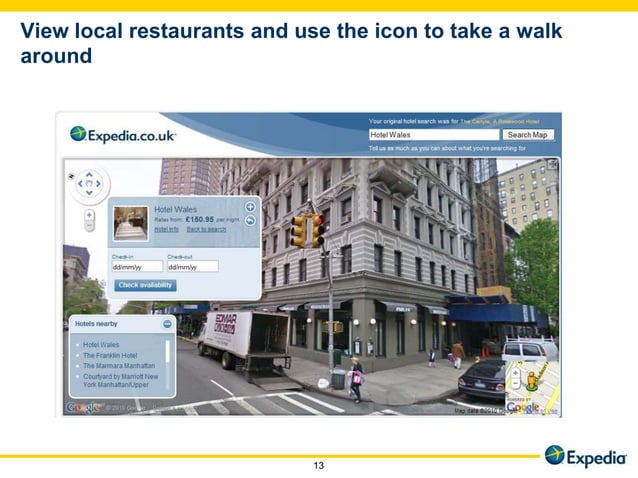Expedia hotel view: overview | PPT