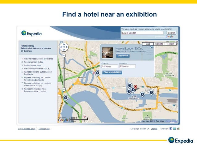 Expedia hotel view: overview | PPT