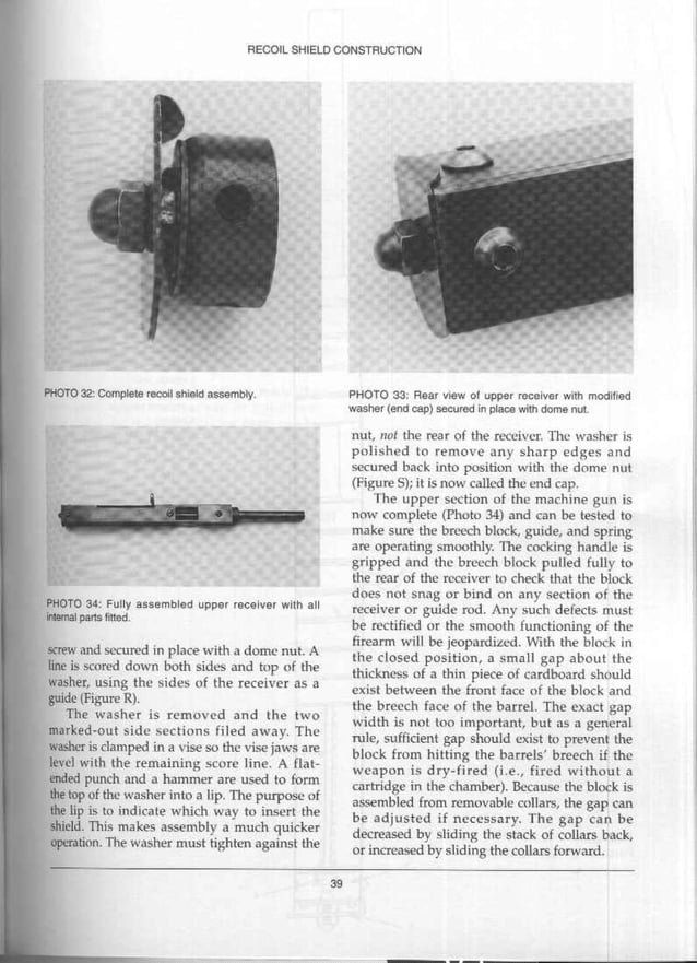 Expedient Homemade Firearms 1 The 9mm Submachine Gun | PDF