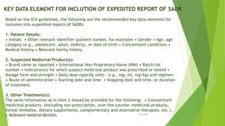 Expedited report criteria in pharmacovigilance by isa hassan abubakar ...