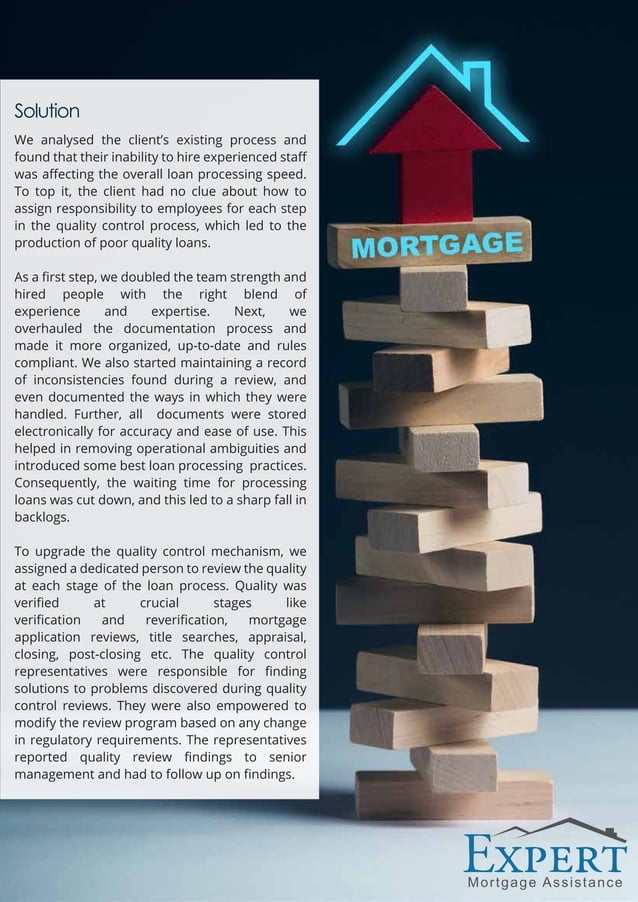 Mortgage Pre-Purchase Review Process for Residential Mortgage Lender | PDF