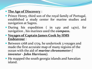 Different Expeditions and their contribution in ocean science | PPTX