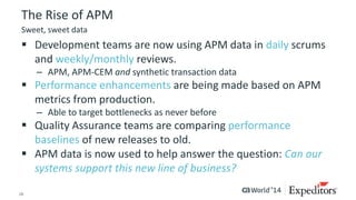 Case Study: Learn How Expeditors Uses APM as Both a Technology and ...