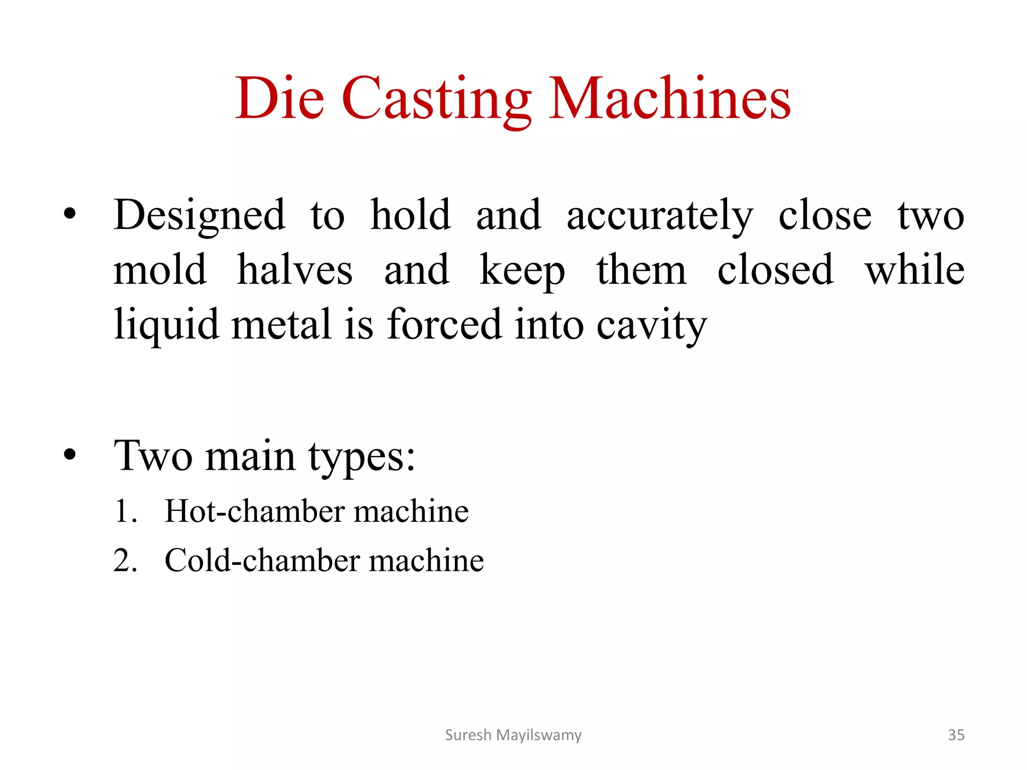 Expendable mould processes | PPTX
