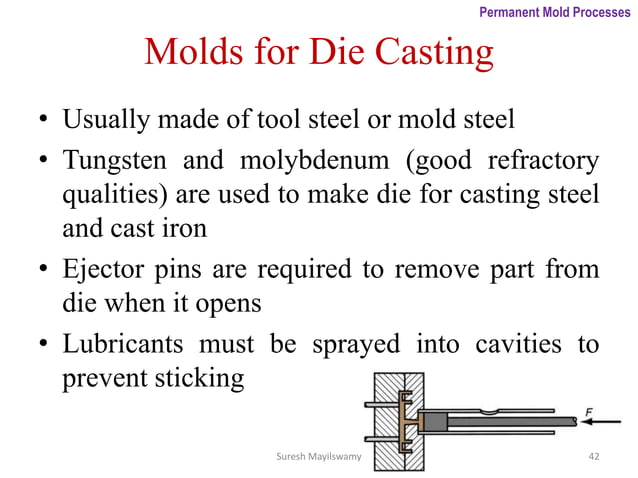 Expendable mould processes | PPT