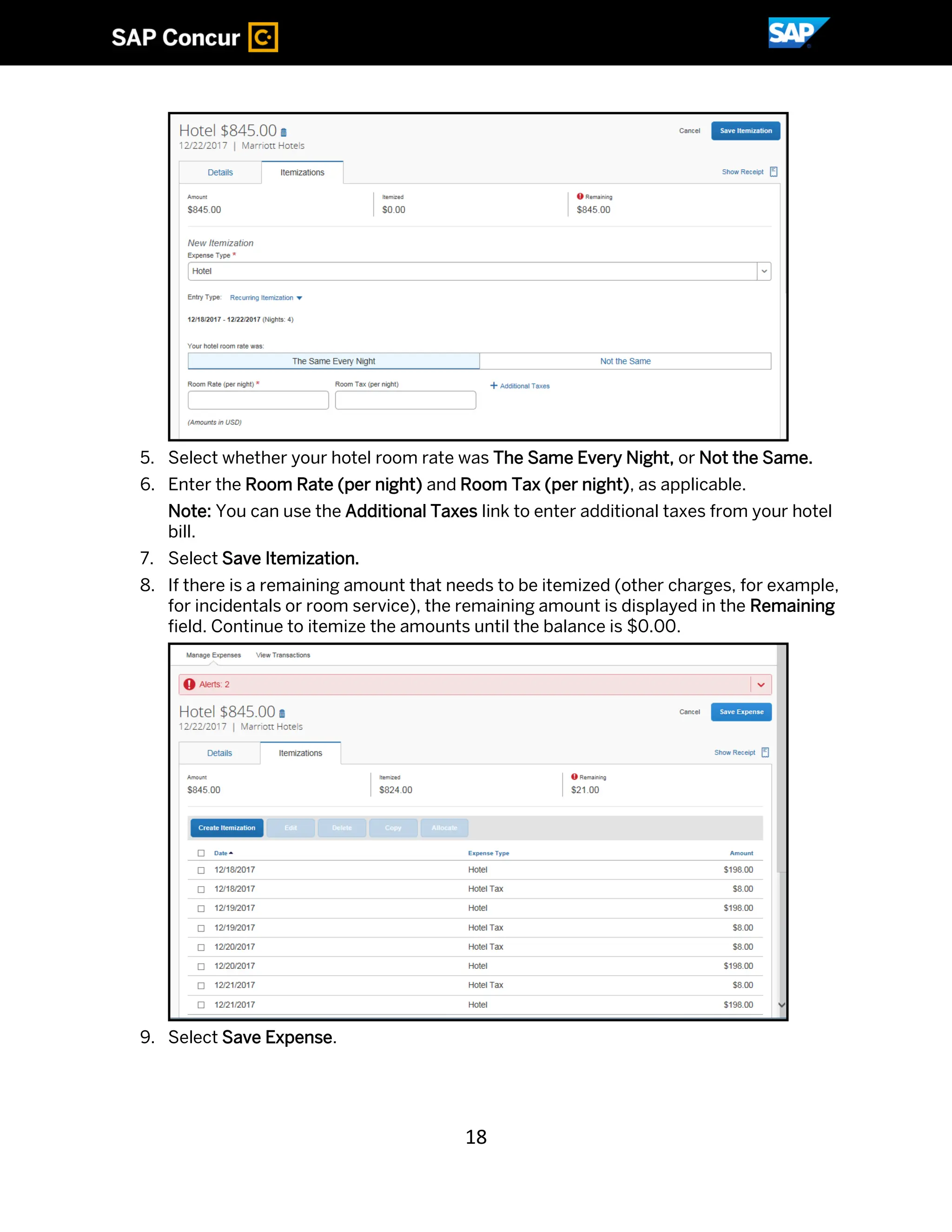 SAP - Concur - Expenses Guiden creation - maintenance.pdf