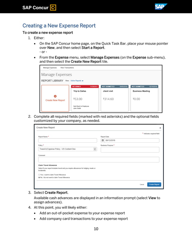 SAP - Concur - Expenses Guiden creation - maintenance.pdf