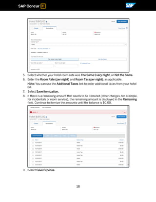 SAP - Concur - Expenses Guiden creation - maintenance.pdf