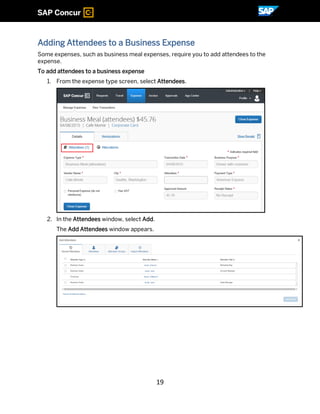 SAP - Concur - Expenses Guiden creation - maintenance.pdf