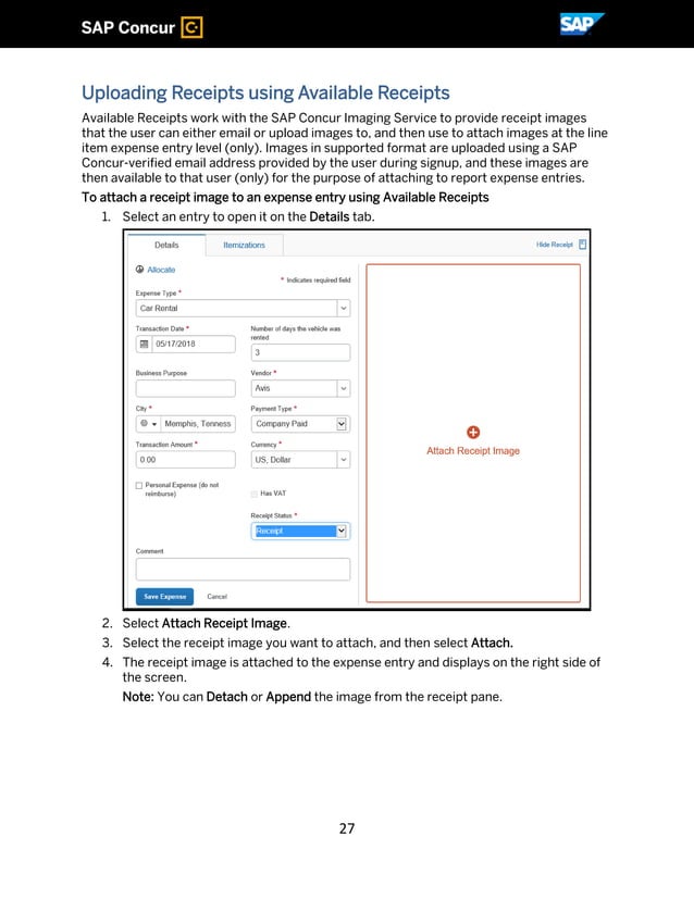 SAP - Concur - Expenses Guiden creation - maintenance.pdf
