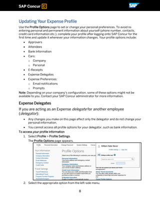 SAP - Concur - Expenses Guiden creation - maintenance.pdf