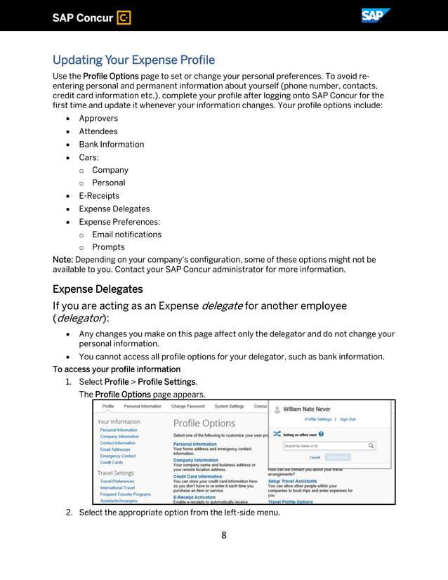 SAP - Concur - Expenses Guiden creation - maintenance.pdf