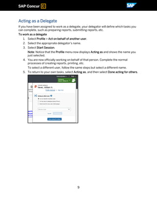 SAP - Concur - Expenses Guiden creation - maintenance.pdf