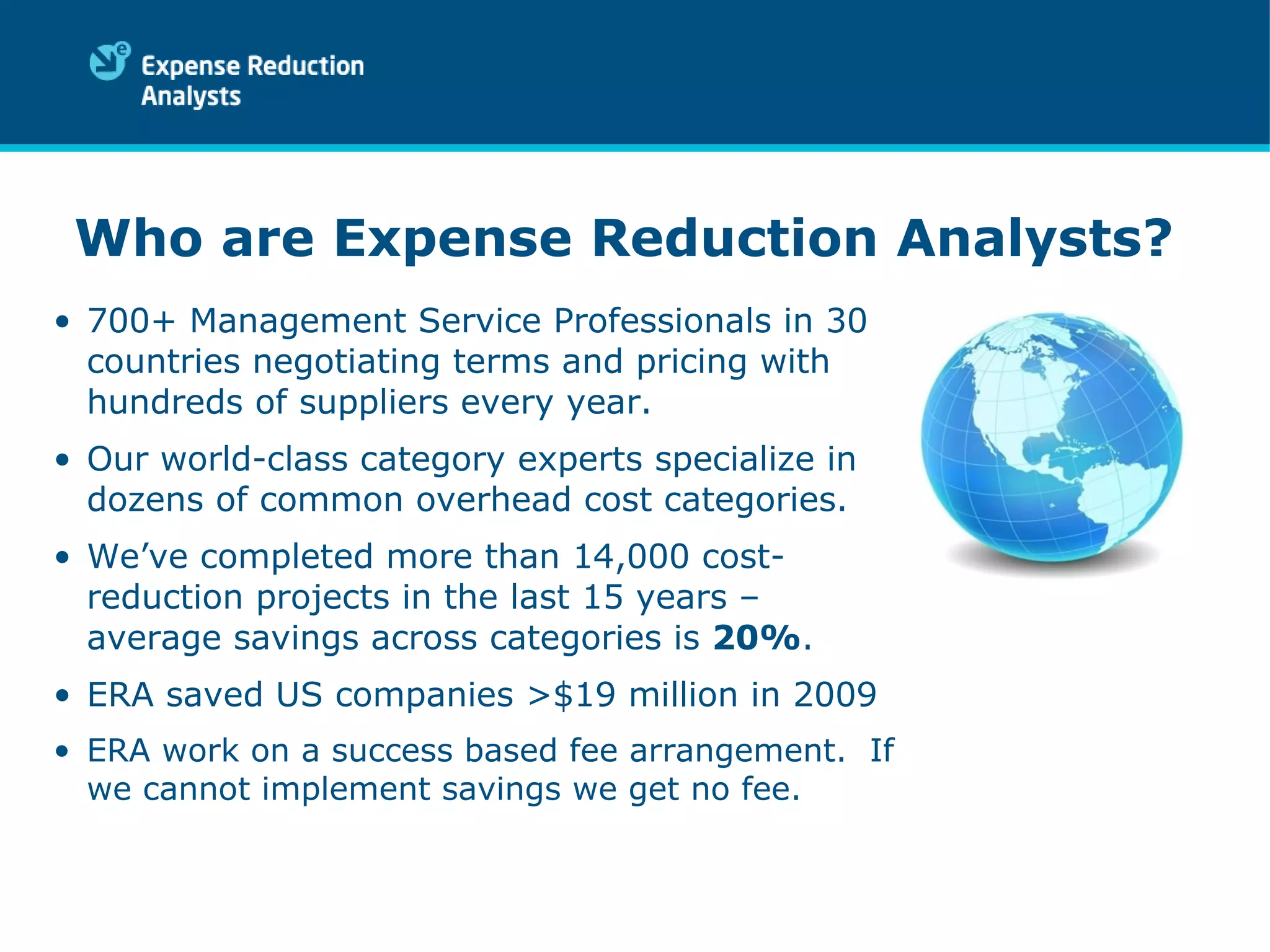 Expense Reduction | PPT