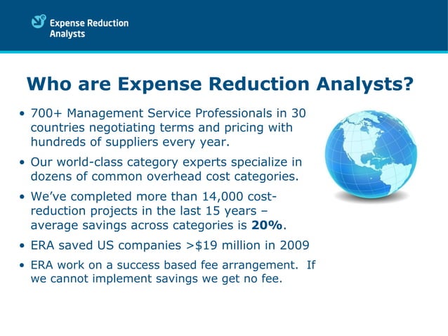 Expense Reduction | PPT