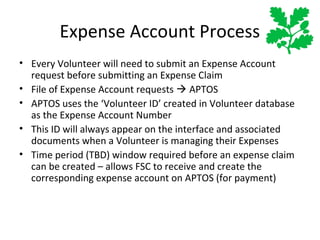 Vol S&P - Expenses walk thru sept v1 | PPT