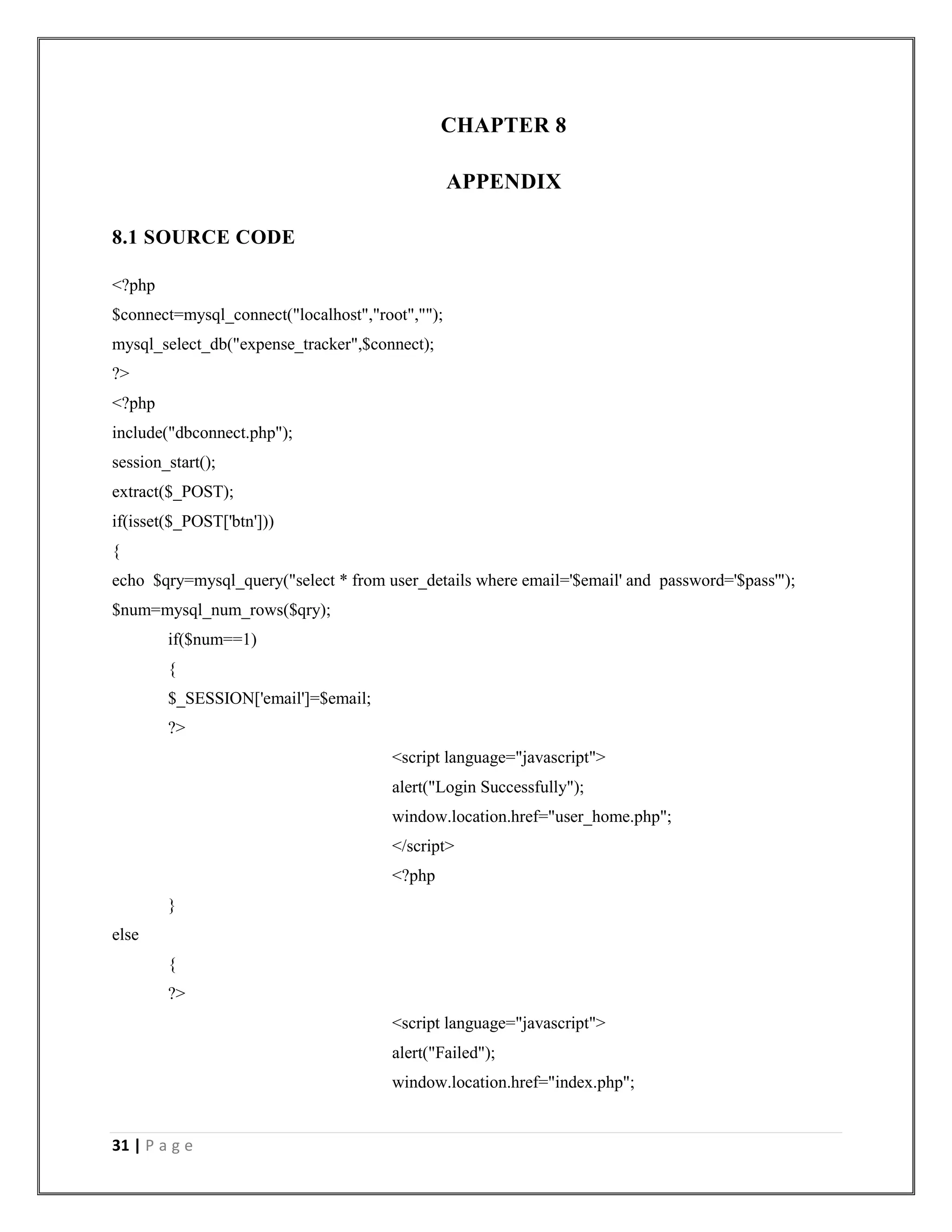 Expense tracker management system project report.pdf
