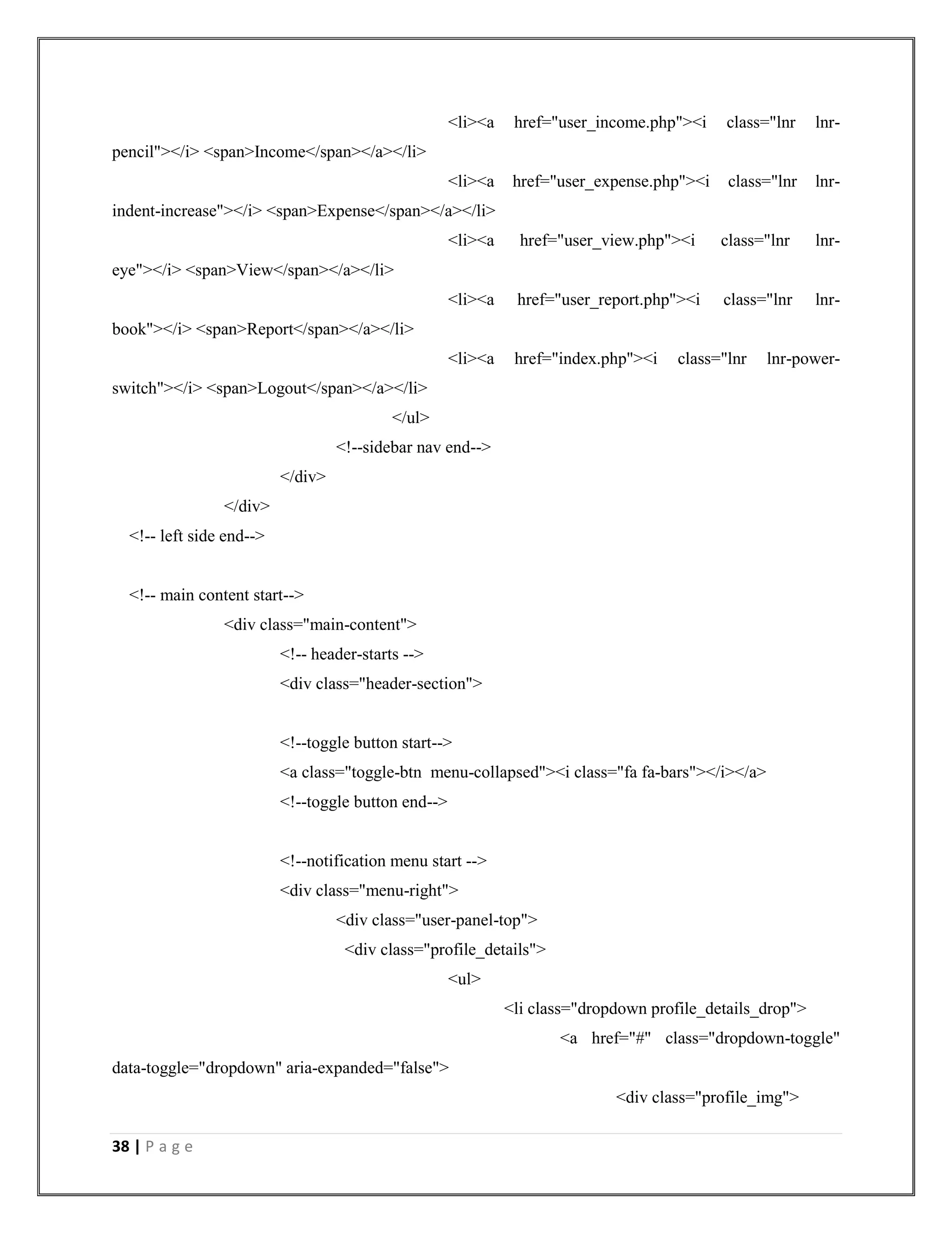 Expense tracker management system project report.pdf