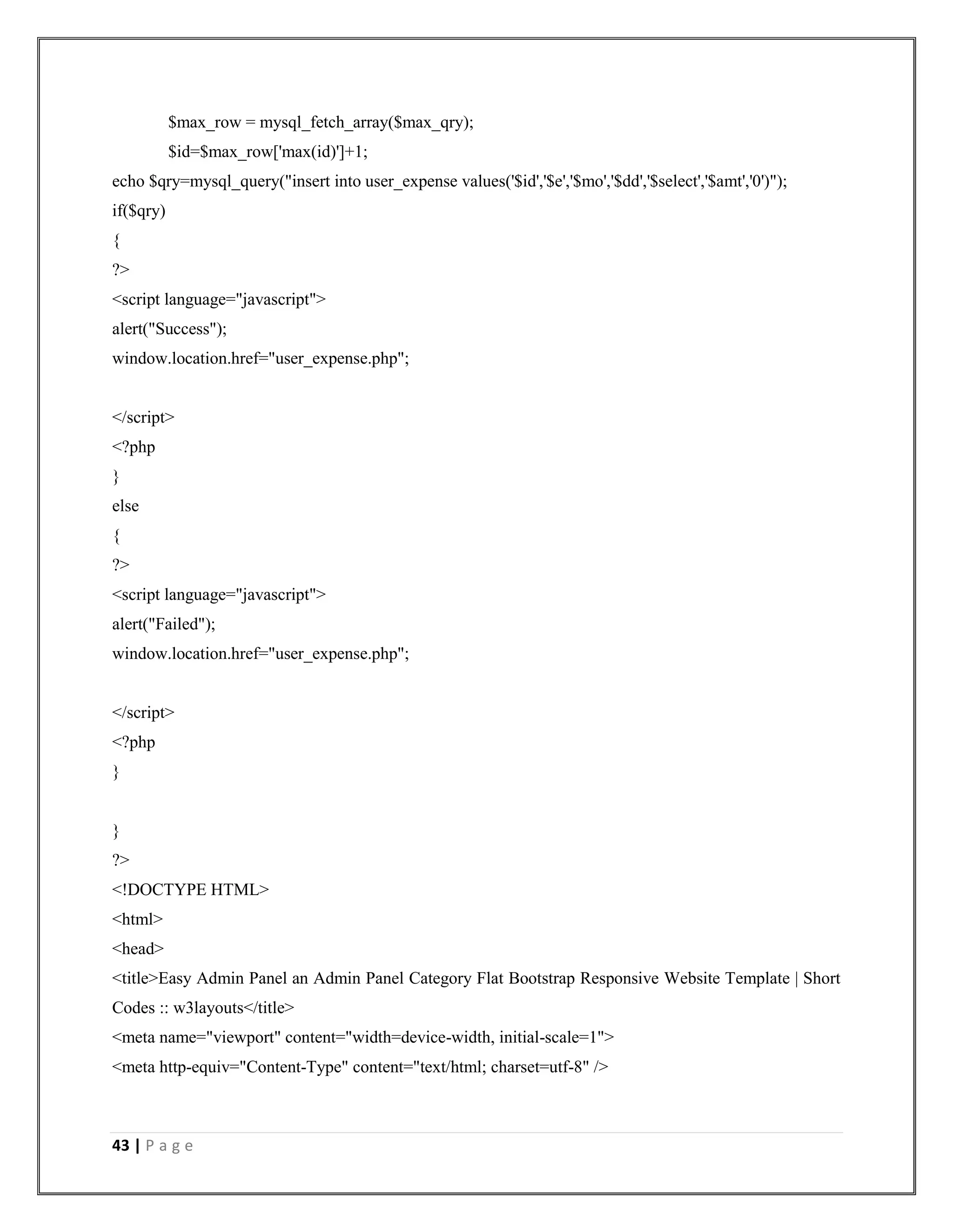 Expense tracker management system project report.pdf