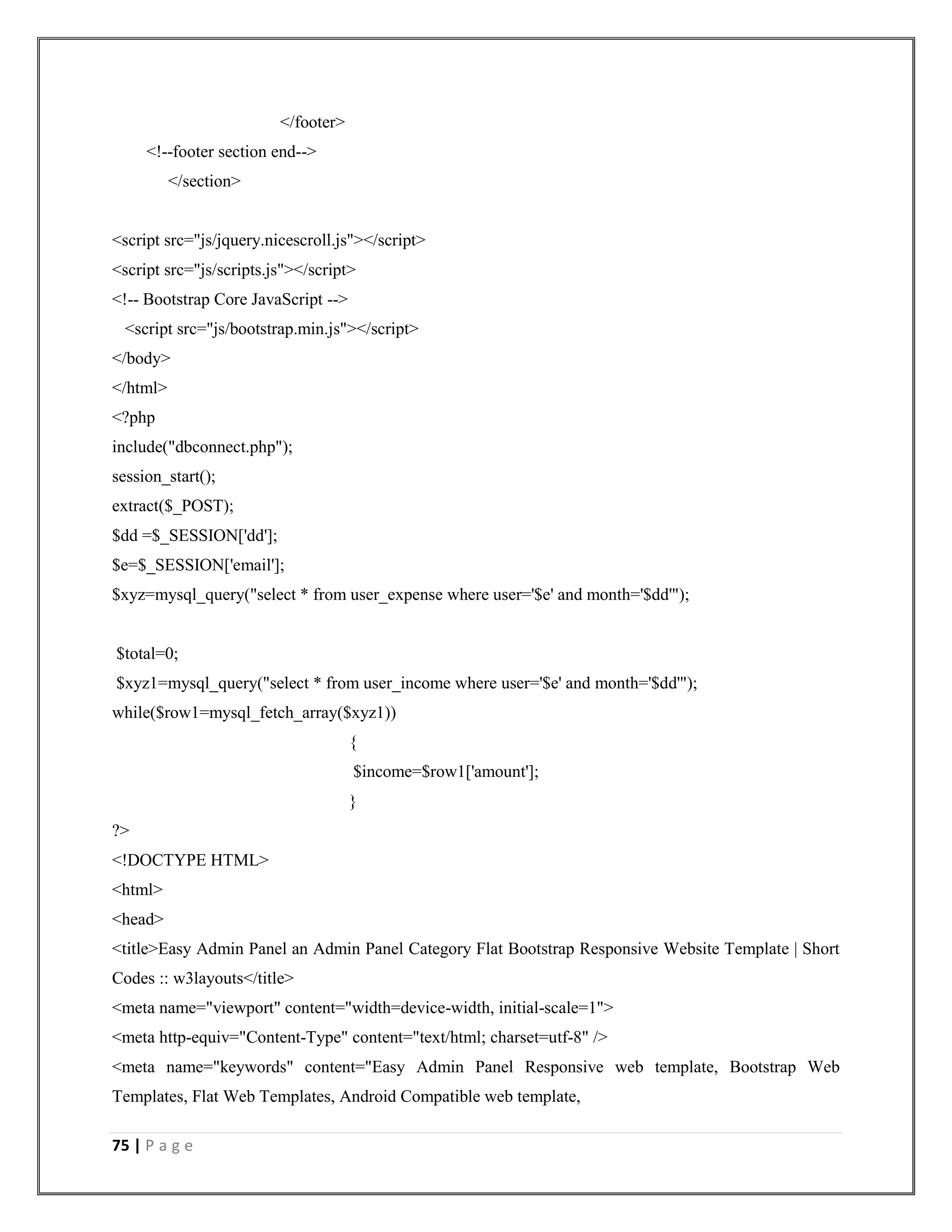 Expense tracker management system project report.pdf