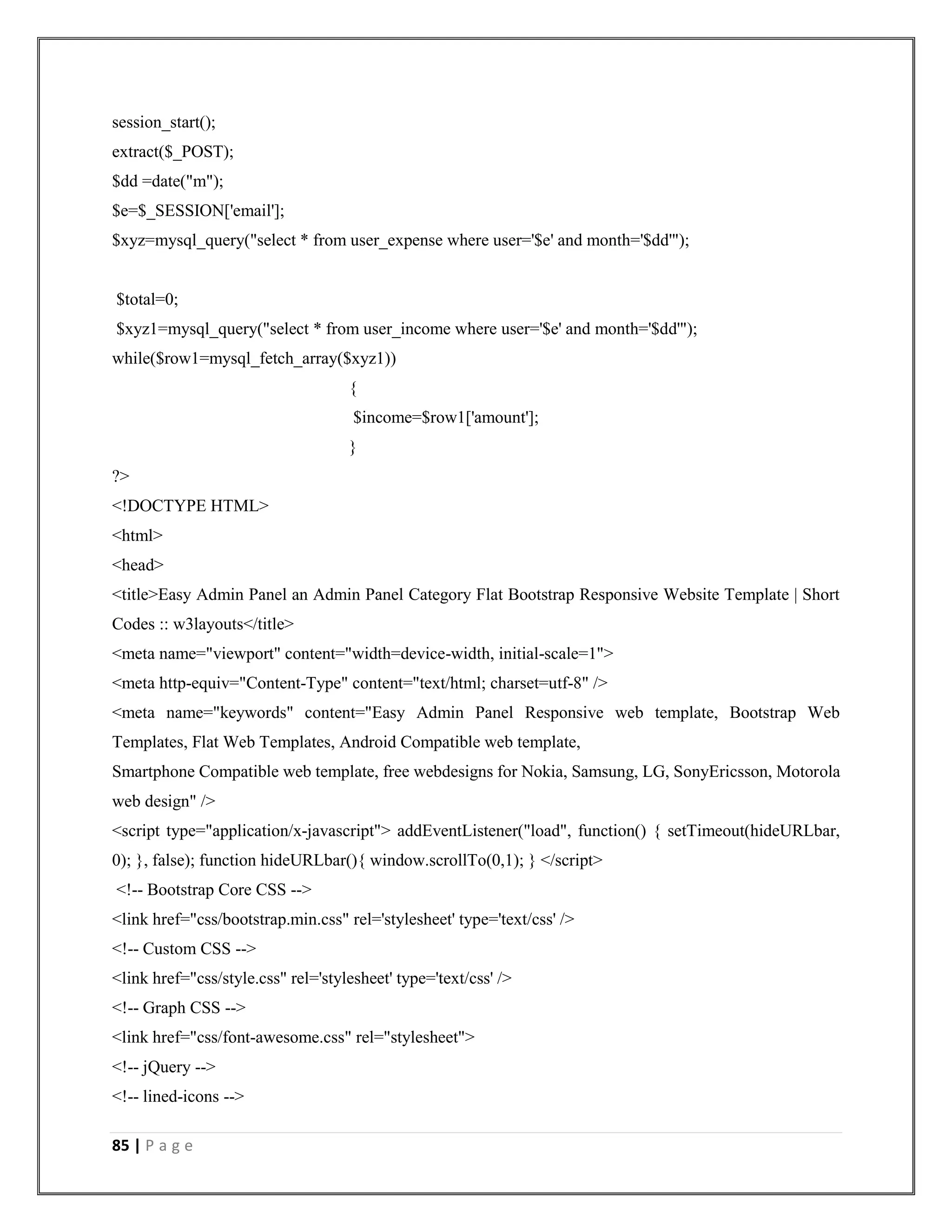 Expense tracker management system project report.pdf