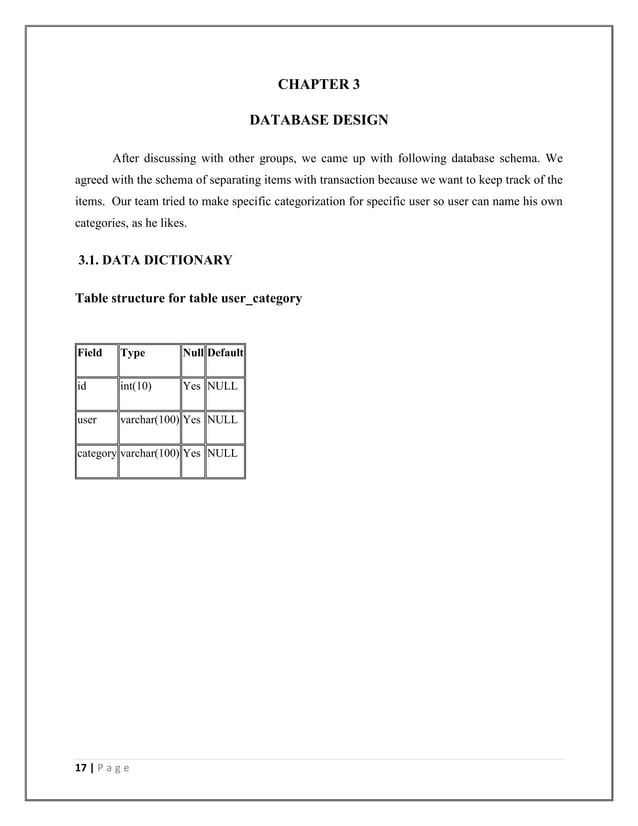 Expense tracker management system project report.pdf | Computing ...