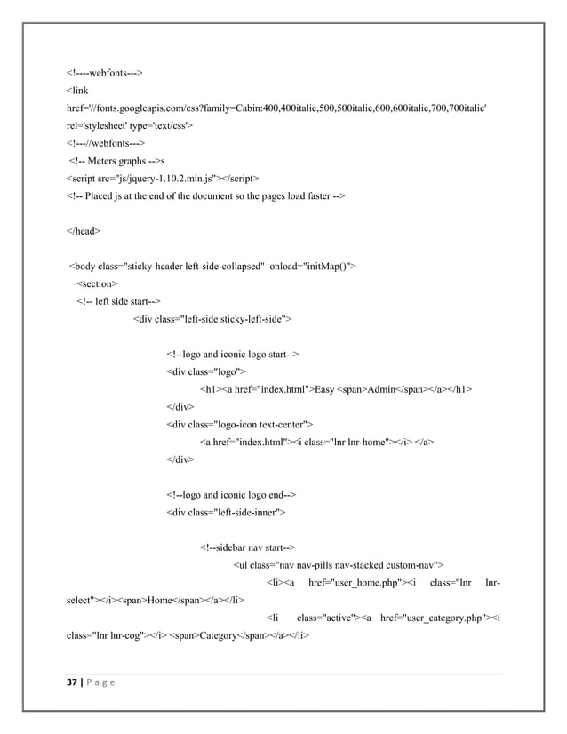 Expense tracker management system project report.pdf | Computing ...