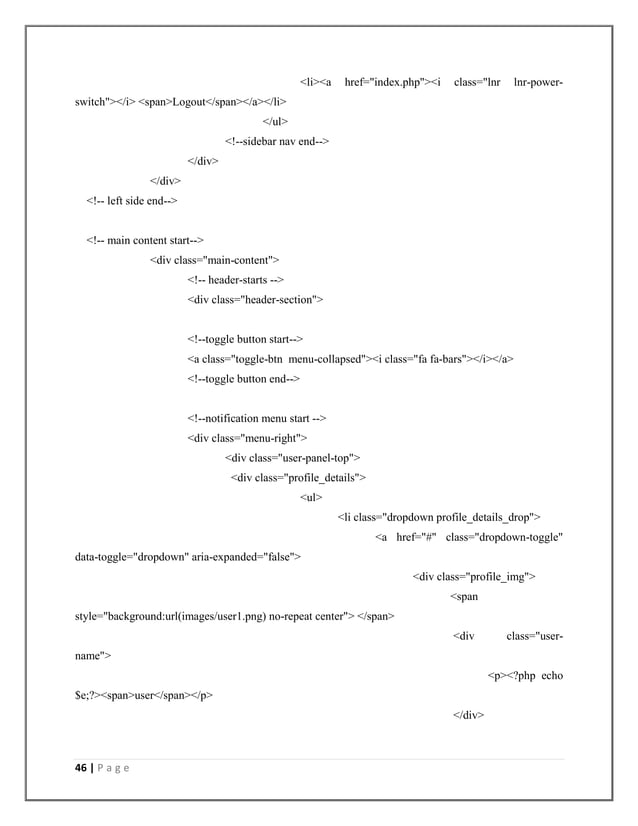 Expense tracker management system project report.pdf | Computing | Technology & Computing