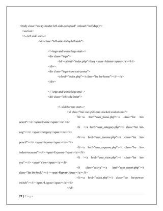 Expense tracker management system project report.pdf