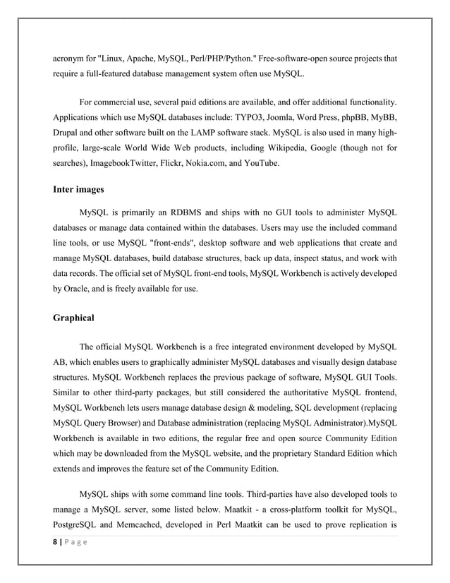 Expense tracker management system project report.pdf | Computing | Technology & Computing