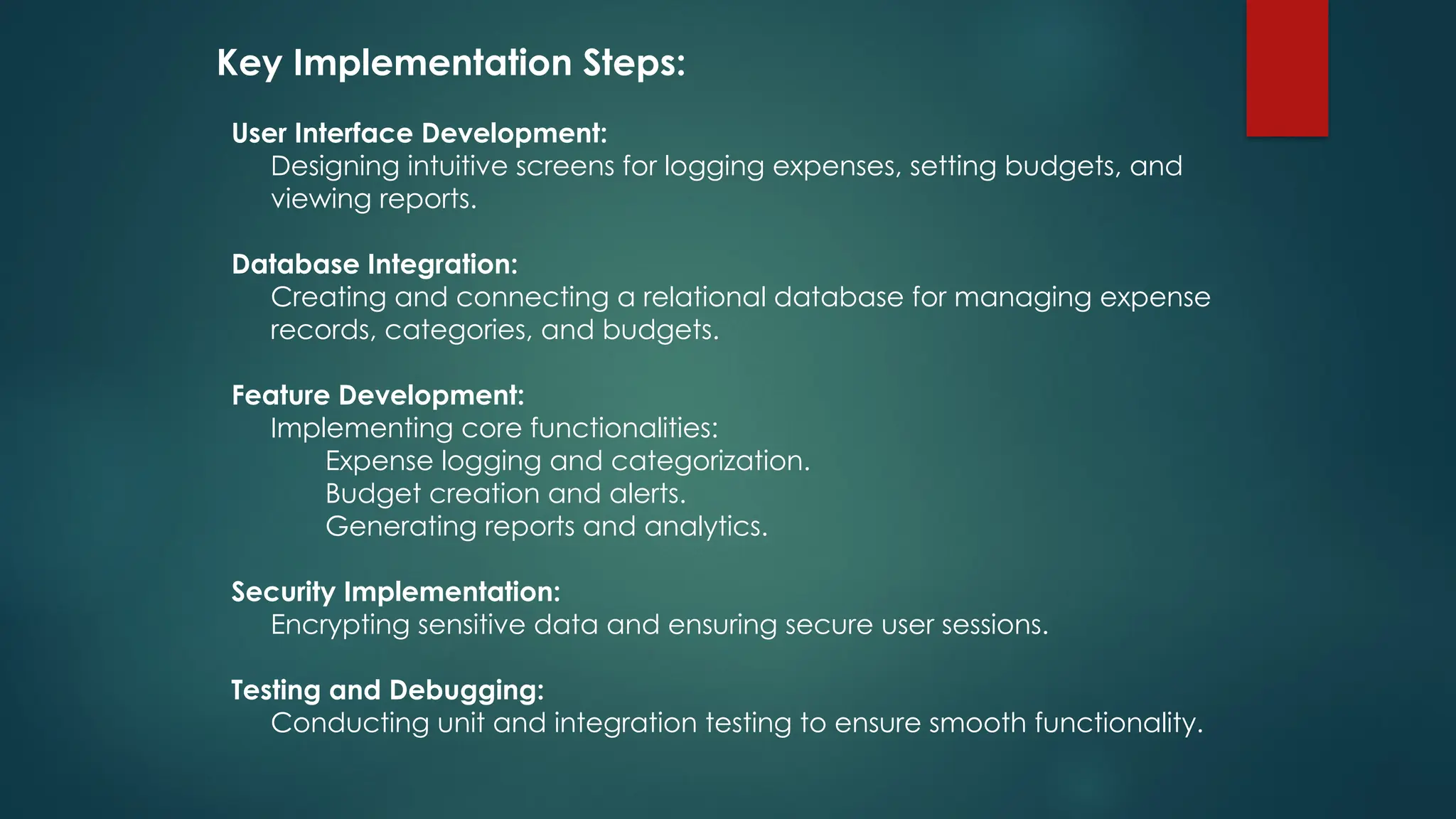 Expense Tracker AppIntroduction Background Problem statement Proposed work System Design ...