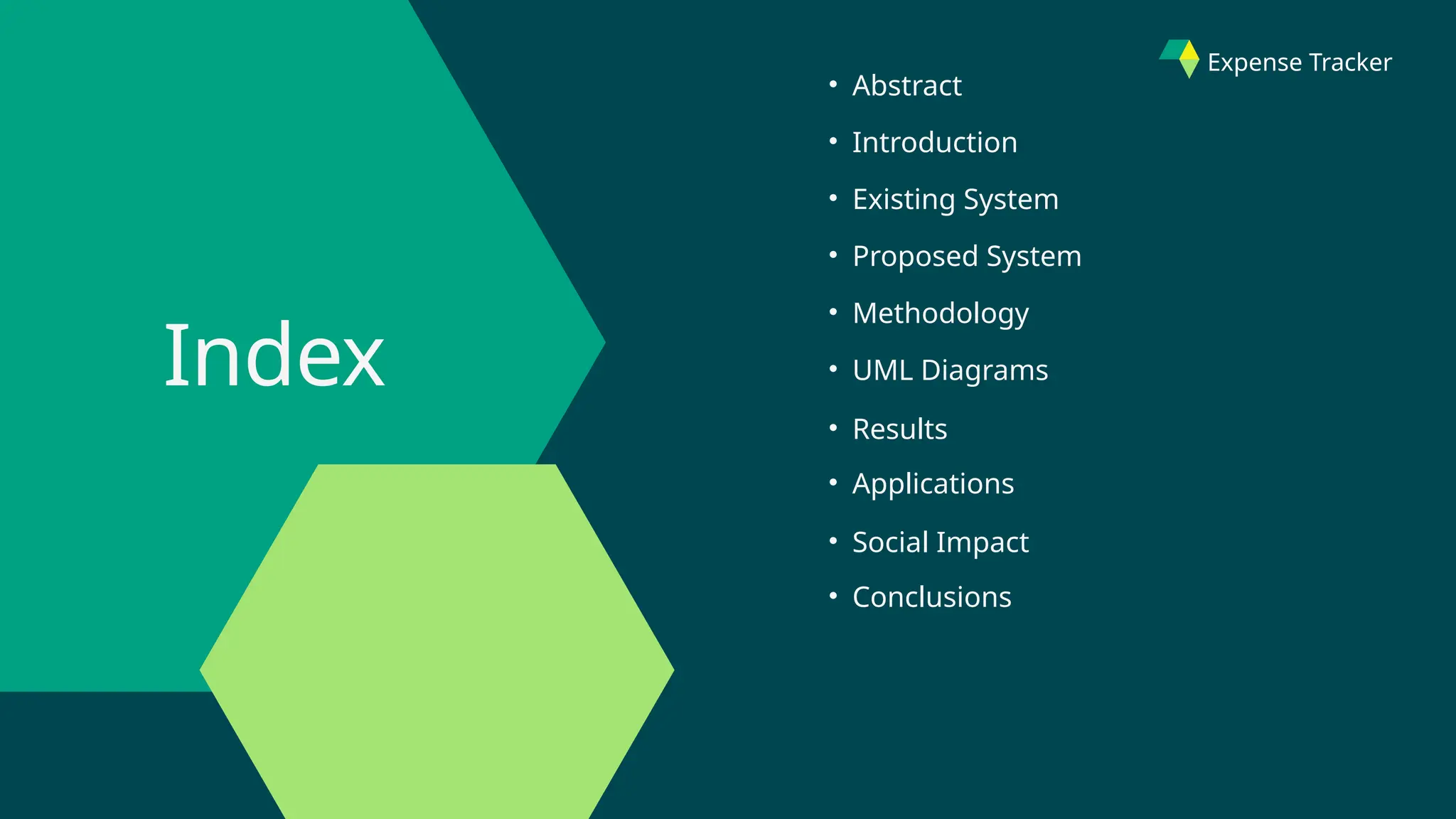Expense Tracker power point presentation | PPTX