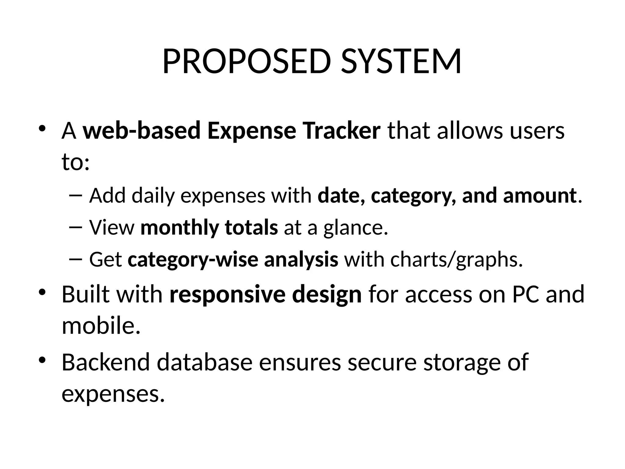 ExpenseTrackerReview1.pptxdhdhdhshsjjssj | PPTX
