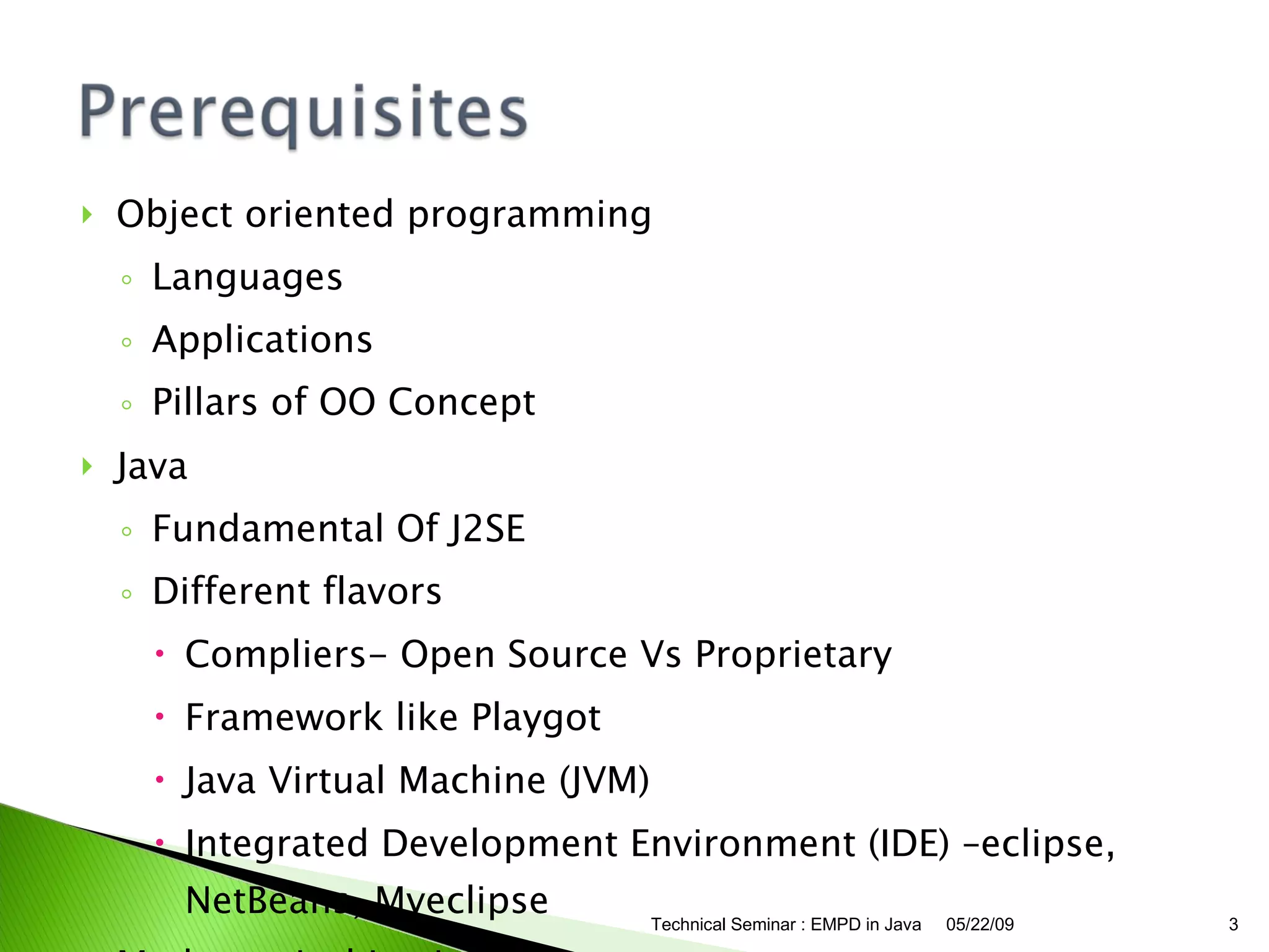 Expressive And Modular Predicate Dispatch In Java | PPT