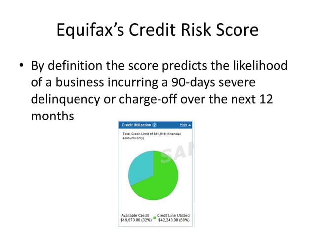 Experian and Equifax Business Credit Scoring | PPTX | Business ...