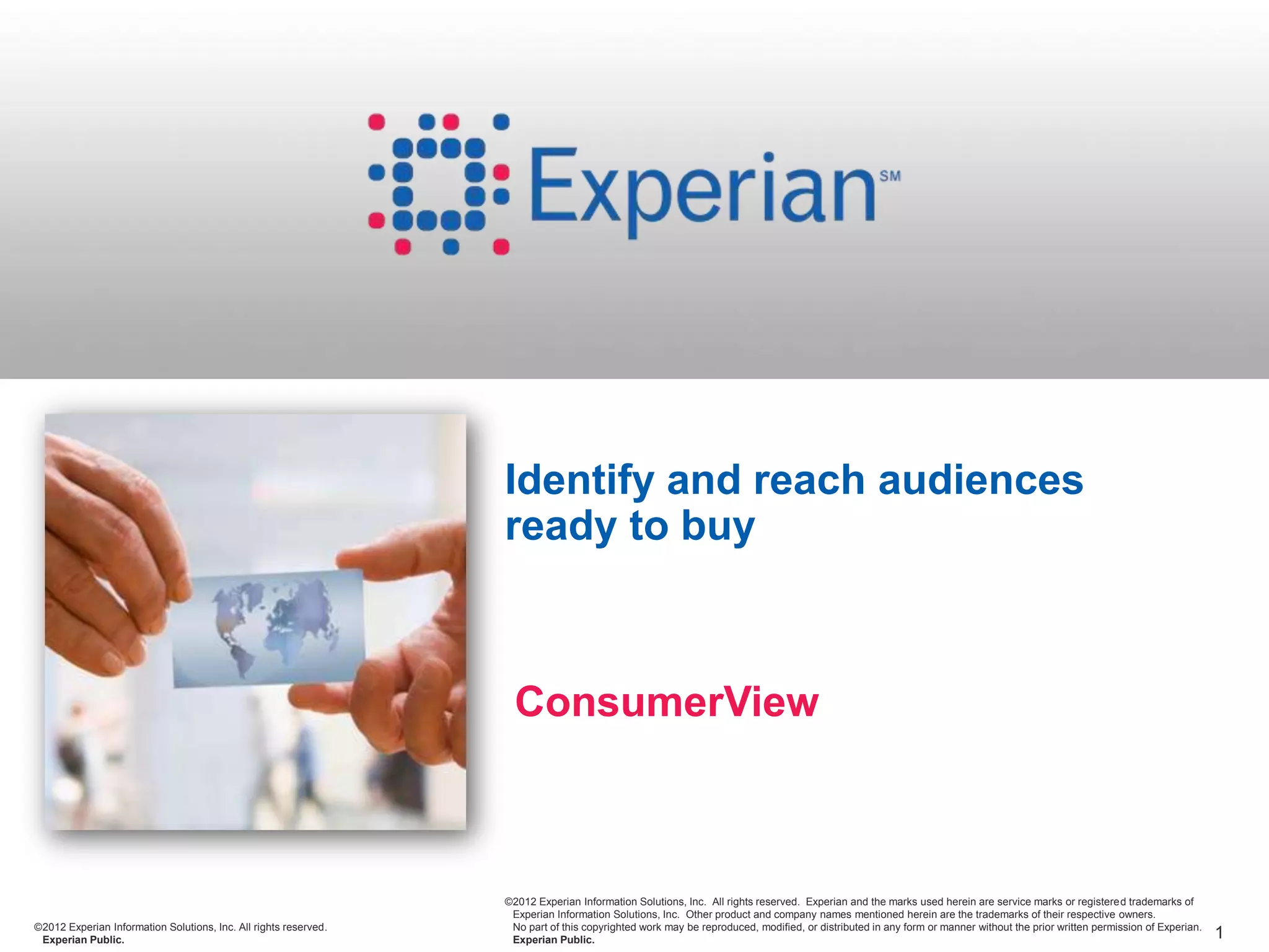 Turn's Partner Spolight: Experian ppt | PPTX