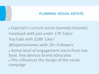 Experian Social Media Strategy | PPT