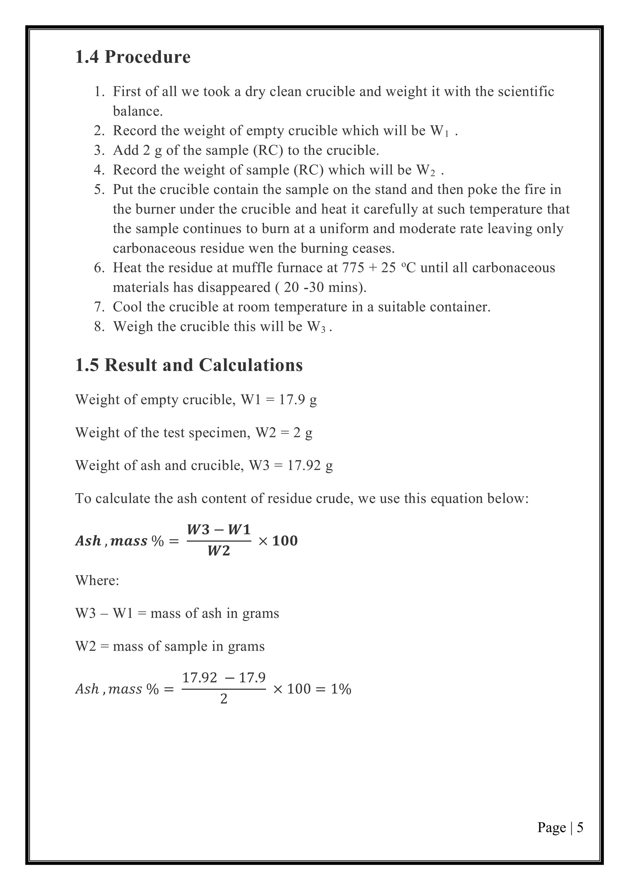 Standard Test For Ash From Petroleum Products , D482 | PDF