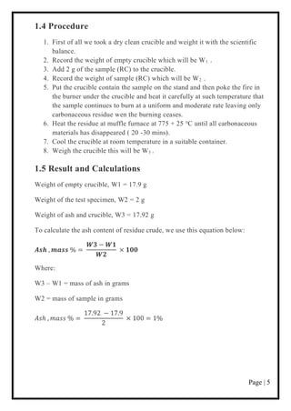 Standard Test For Ash From Petroleum Products , D482 | PDF