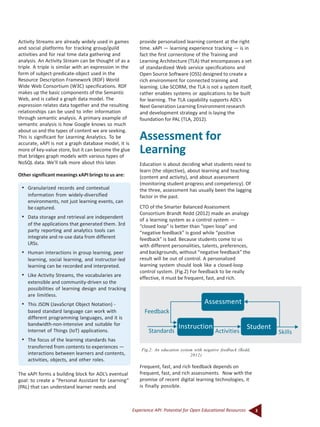xAPI (Experience API):Potential for Open Educational Resources | PDF