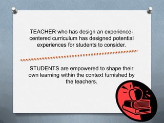 Experience centered design | PPTX