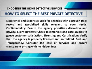 Experience and Expertise Look for agencies with a proven track record ...