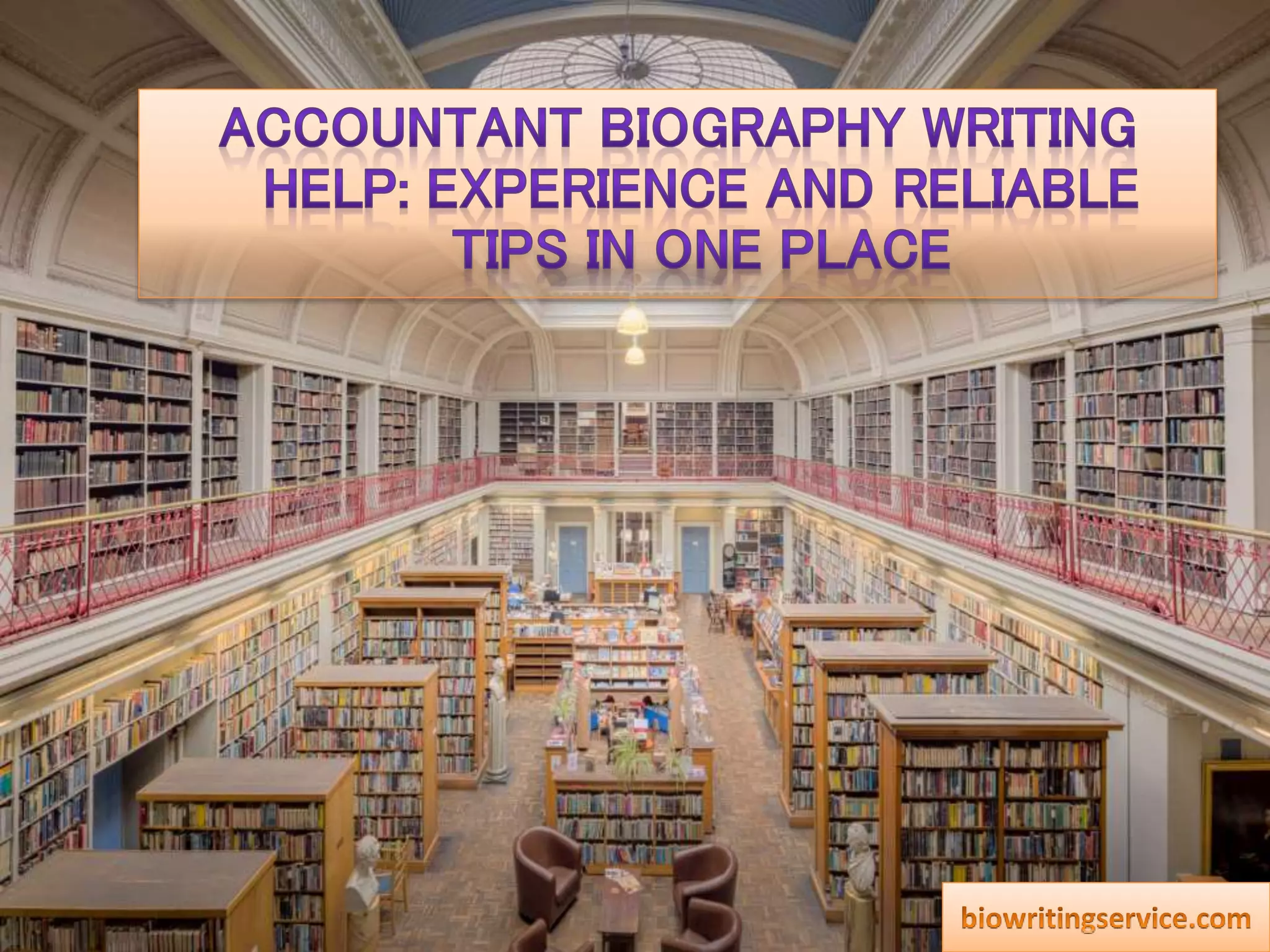 Accountant Biography Writing Help: Experience and Reliable Tips in One ...